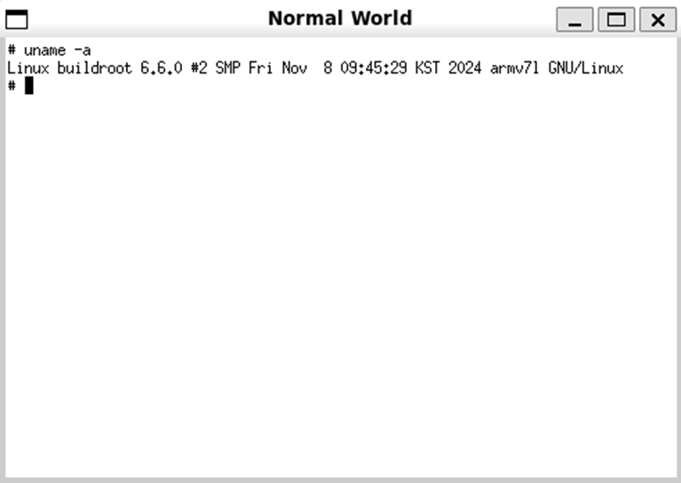 optee (QEMU를 이용하여)