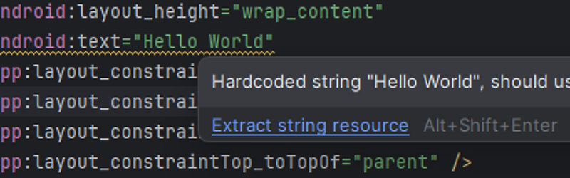 Android - 문자열 리소스를 왜 사용해야 할까? (strings.xml) — 고딩 개발자의 100억 벌기