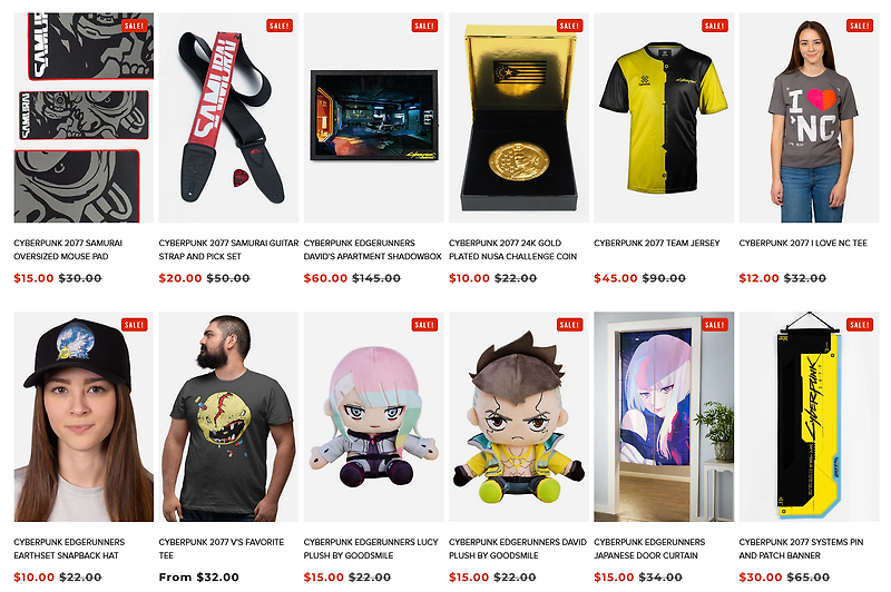 GOG, 12월 22일 경품은 사이버펑크 공식 상품 20% 할인