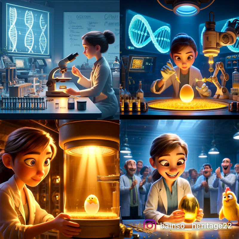 [4컷만화] Master Cell Bank (마스터 세포은행)