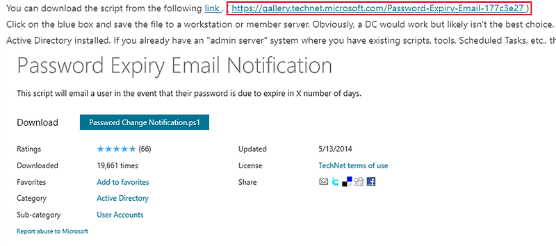 Exchange Server. Password Expiration Notification :: 페푸리의 Office Server 이야기