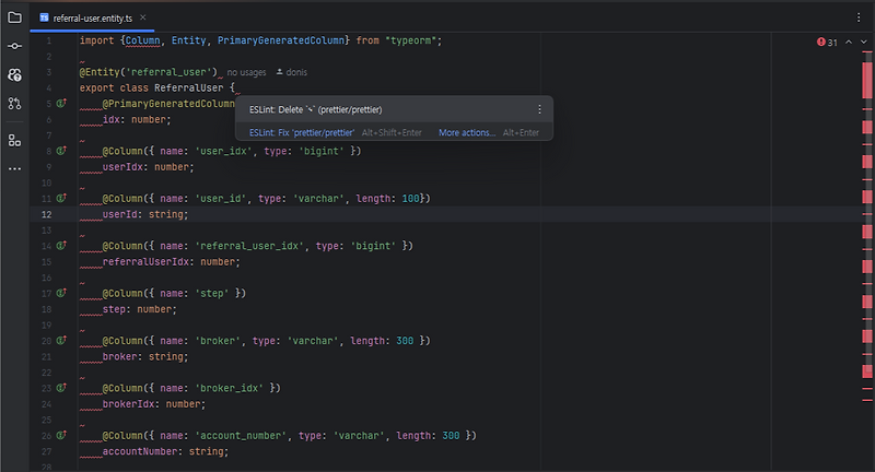 Webstorm eslint, prettier 설정