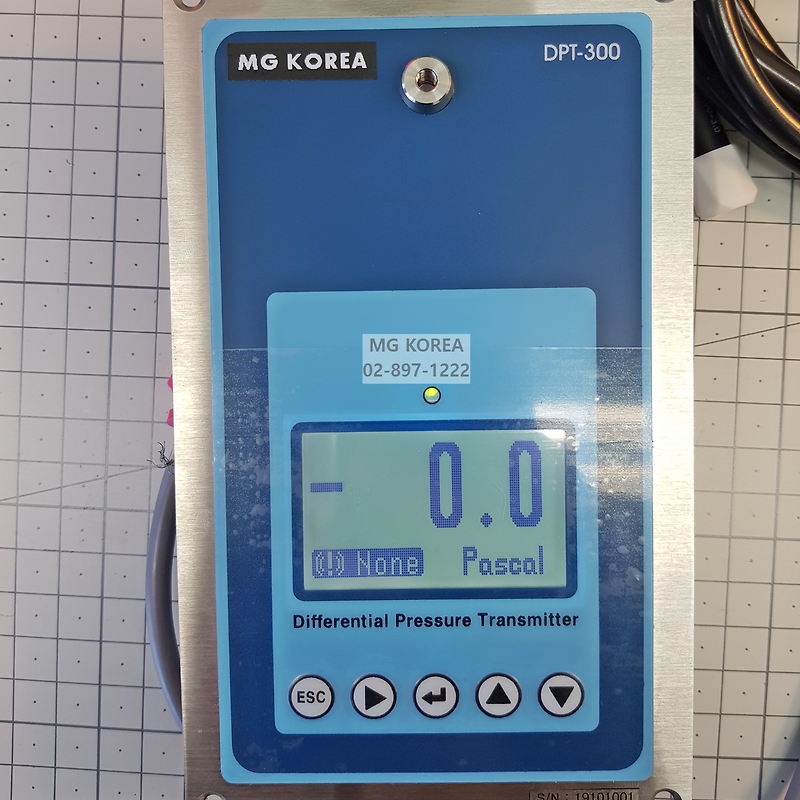 DOTECH 두텍 DPT-300 매립형 차압계
