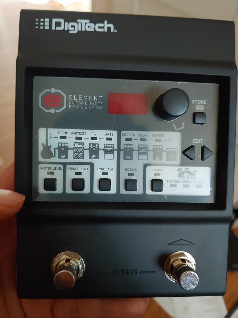 digitech element 멀티이펙터 사용후기