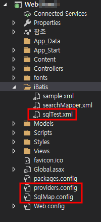 [ASP.NET + IBatis + Oracle] DB 환경설정, IBatis로 데이터베이스 연결 예시코드