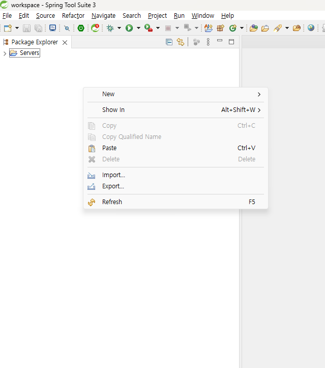 [ STS ] 깃허브(github) 연동 , 프로젝트 import 하기