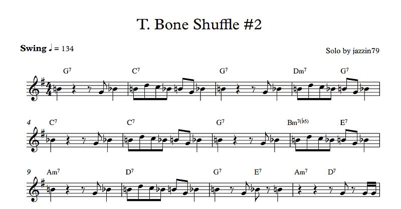 T.Bone Shuffle #2