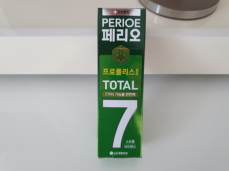 페리오 토탈7 스트롱어드밴스 치약 130g 후기 저자극이고 개운하고 깔끔함이 좋다 PERIOE TOTAL7