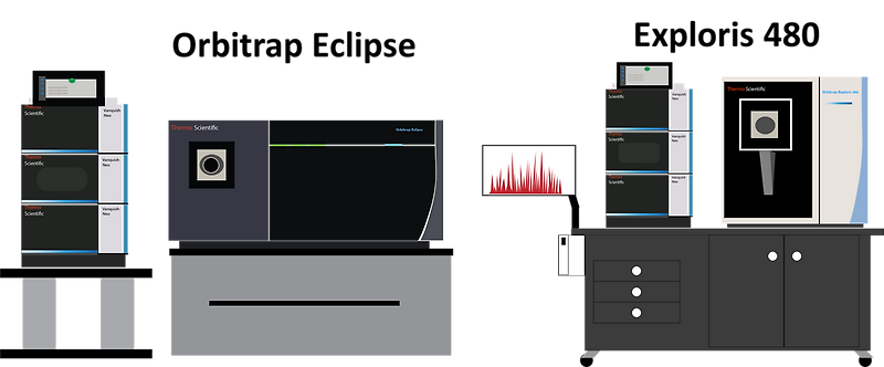 Orbitrap Eclipse와 Exploris480 활용 (with FAIMS)