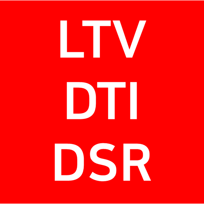 LTV/DTI/DSR 알아보기