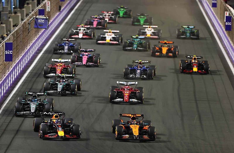 전화카드한장 :: F1.2025.R05 - 사우디 아라비아 그랑프리 레이스 결과( F1 2025 Saudi Arabia GP Race Results )