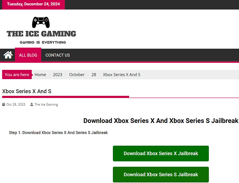 Xbox Series X Jailbreak 한다고?