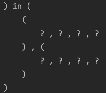 +[QueryDSL] IN 절에 Expressions.template을 이용해서 데이터 넣기