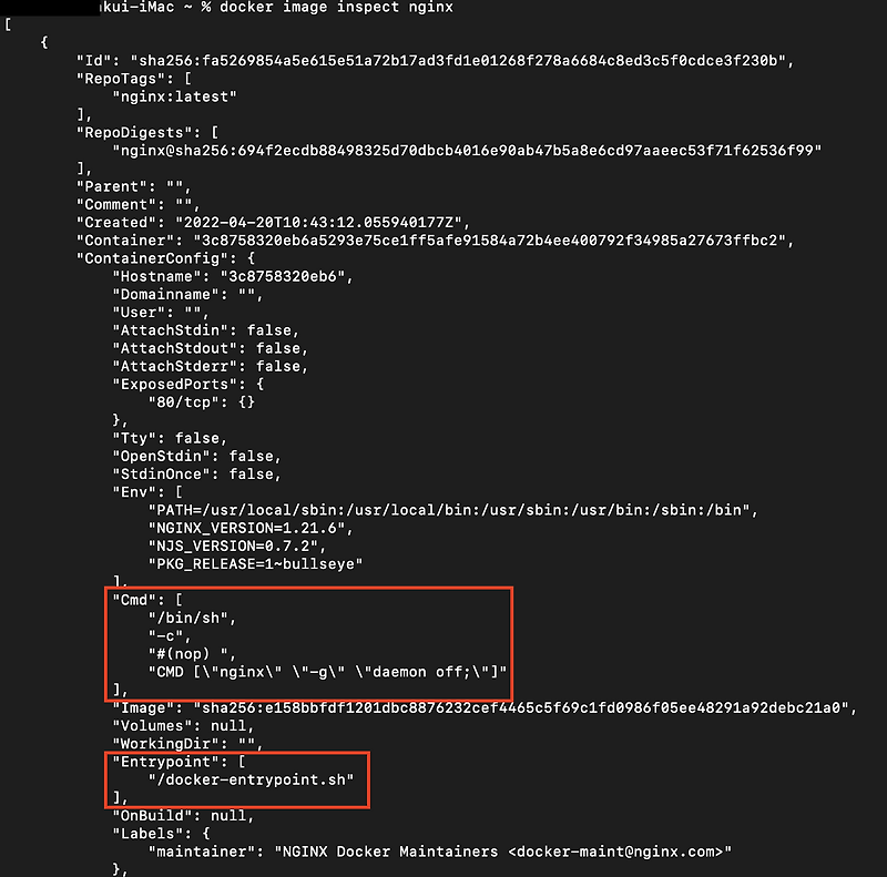 [Docker] Entrypoint와 Command