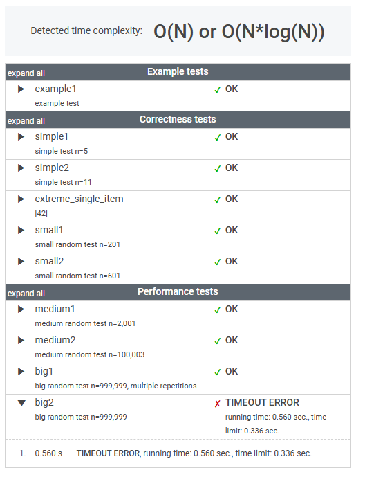Lesson 2. Arrays - OddOccurrencesInArray #1