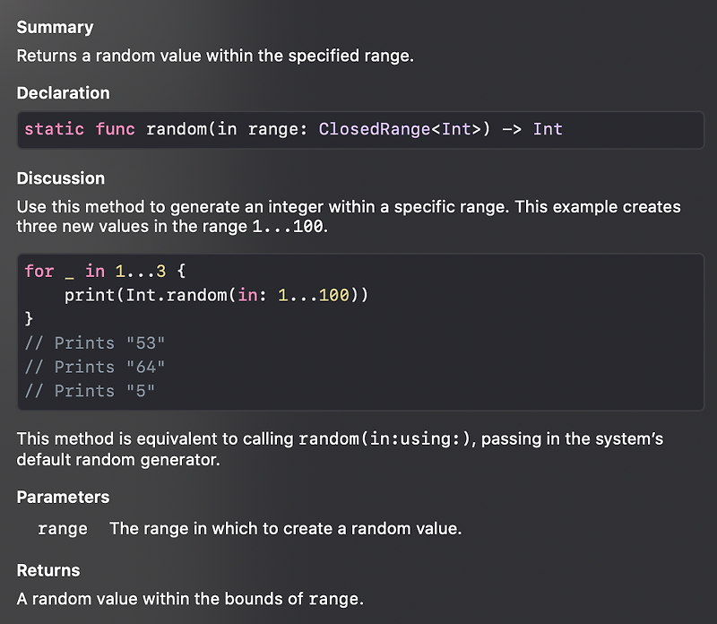 [Swift] MarkUp Overview Documentation 작성하기 (설명문서작성)