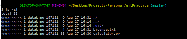 Git Commit (Error : Untracked files: ~~, nothing added to commit but untracked files present ...