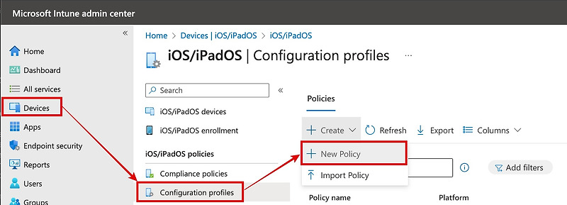 Intune 애플 워치 자동 잠금 해제차단 정책 설정 방법 :: Benjamin's Note