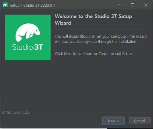 Robo 3T(Studio 3T) 설치