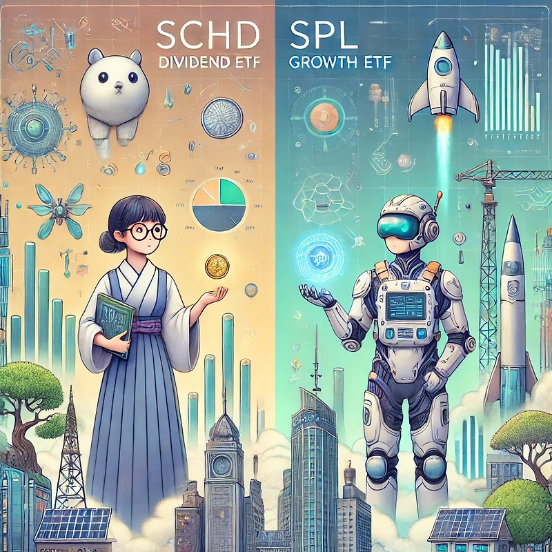 📈 SCHD vs SPLG, 어떤 ETF가 진짜 돈이 된다? 투자자 필독 비교분석!