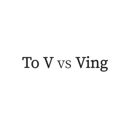 [toV(to부정사) vs Ving(동명사, 현재분사, 분사구문) 차이] 명사 형용사 부사로 구별해보자 - grammia