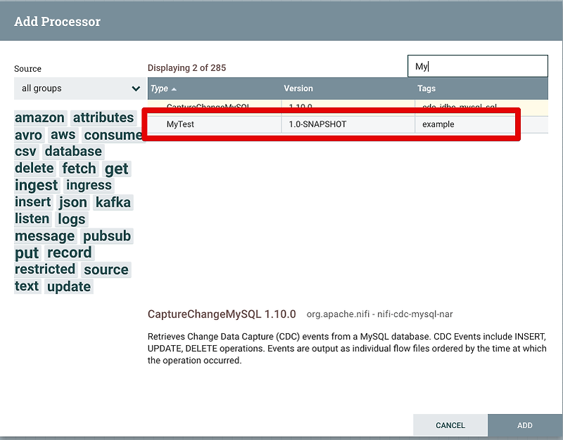 [Nifi] Custom Processor 생성 및 테스트