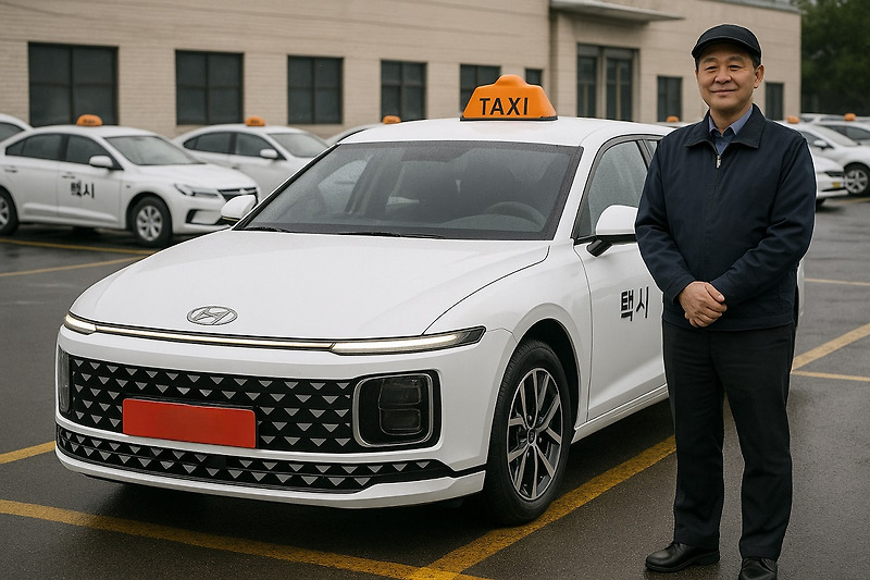 그랜저 GN7 LPG 모델로 택시기사 1년 차가 말하는 연비 진실