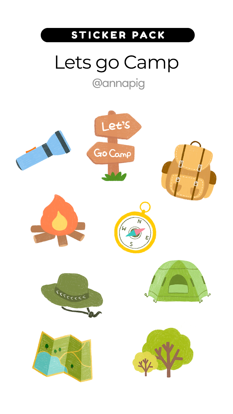 [Sticker] Lets go Camp