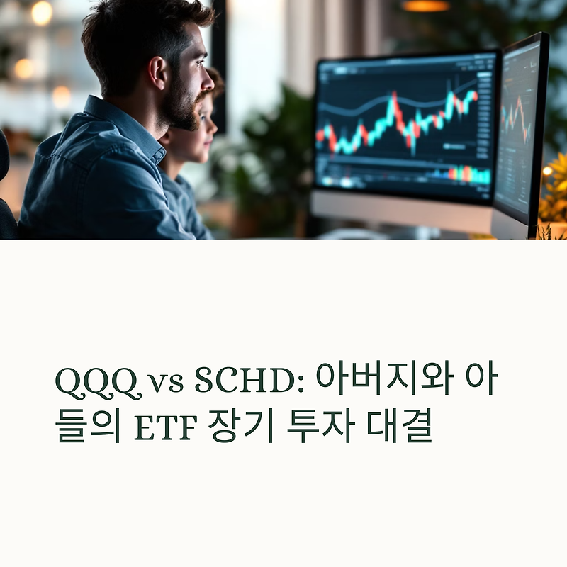 QQQ와 SCHD, 아버지와 아들이 선택한 서로 다른 ETF의 미래