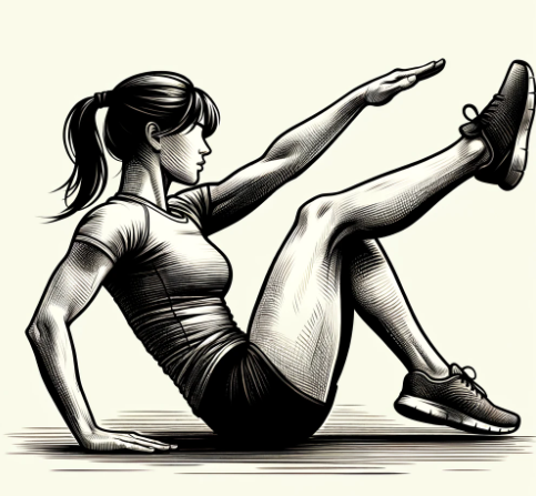 효과적인 전신운동 "Lateral Shoot Through"