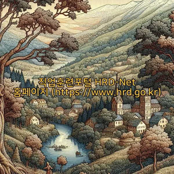 직업훈련포털 HRD-Net 홈페이지 (https://www.hrd.go.kr)