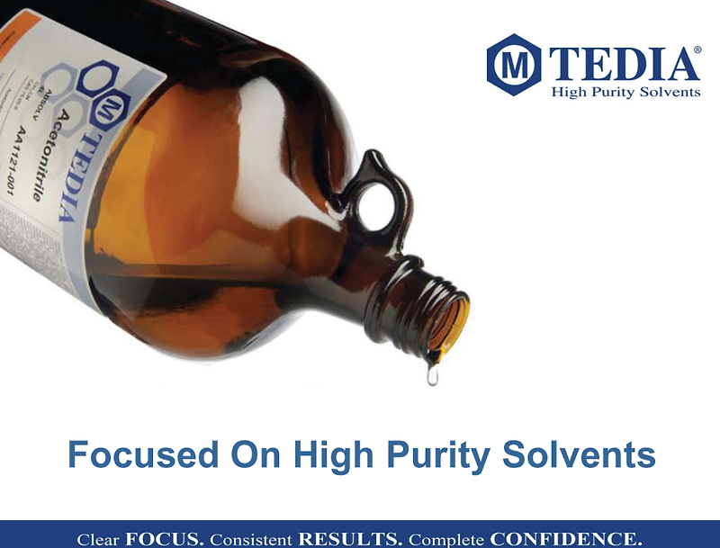 High Purity Solvents-TEDIA :: Chemi-line