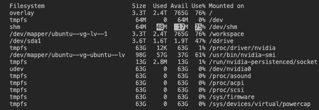 RuntimeError: DataLoader worker (pid 144028) is killed by signal: Bus error. It is possible that ...