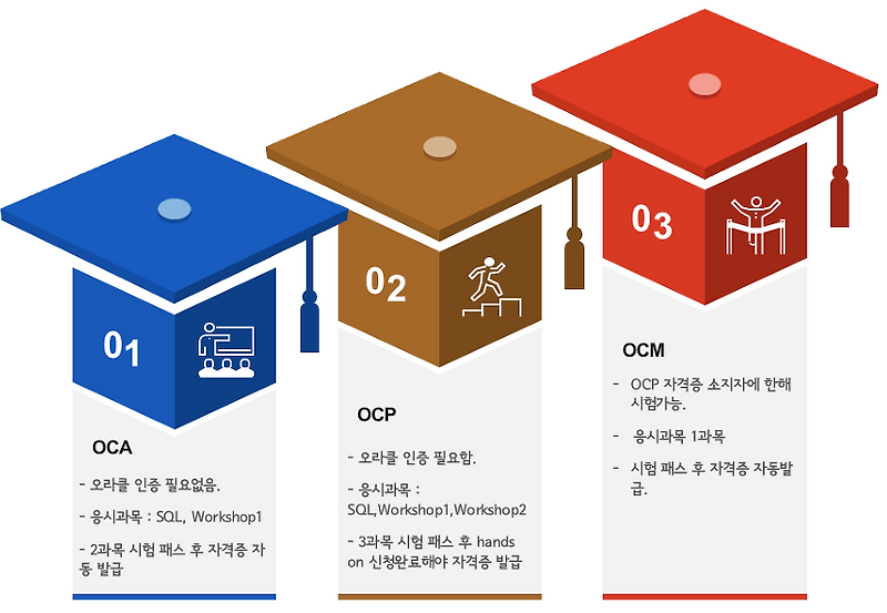 DB 자격증 총정리 - DAP/DAsP, SQLP/SQLD, ADP/ADsP, OCA/OCP/OCM