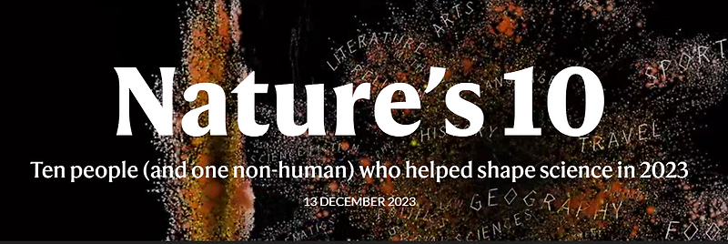 Nature(네이처) 선정 올해의 10인에 GPT 추가 선정 :: 컴비 일상 취미