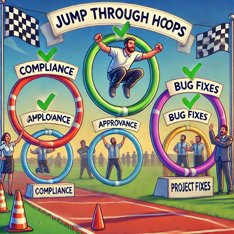 [개발자 영어] Jump Through Hoops