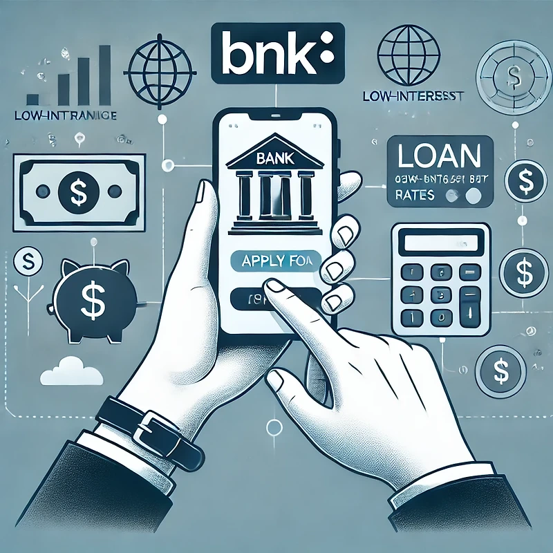 BNK 경남은행 모바일 신용 대출 : 쉽고 빠르게 2억5천만원