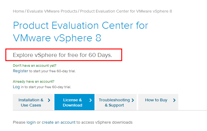[VMware 시작하기 #1] VMware vSphere Hypervisor(ESXi) 설치하기