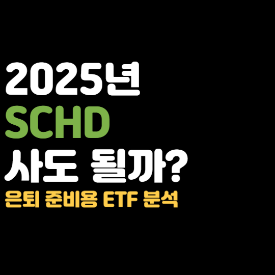 1억 넣으면 월 300만 원? SCHD 배당 시뮬레이션 공개