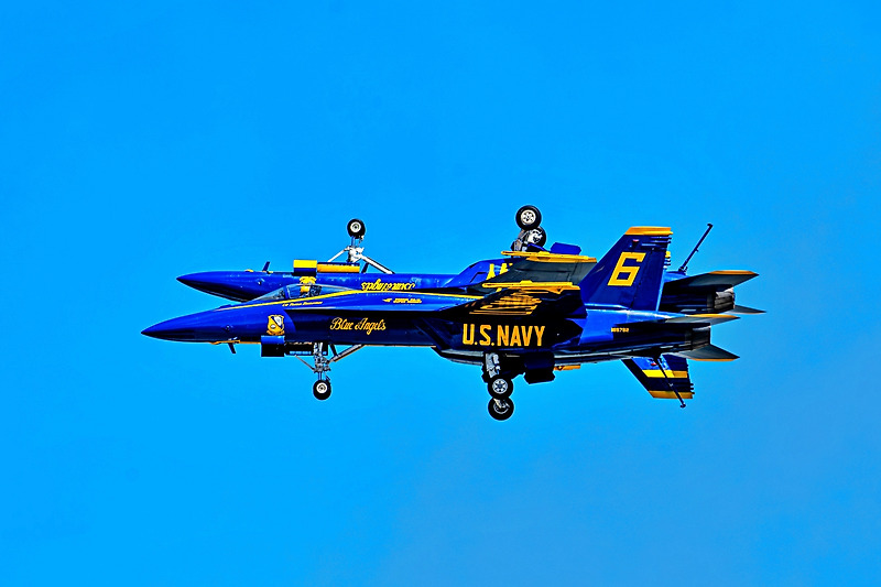2024 Pikes Peak 에어쇼에서 펼쳐진 Blue Angels 멋진 시범비행