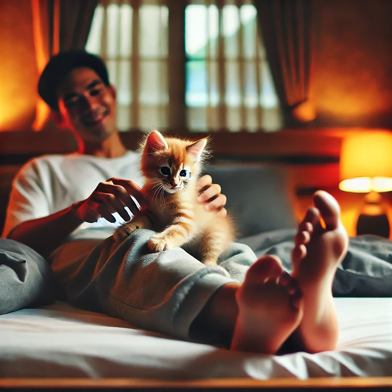 전생에 닭이였던 고양이 🐔 😺