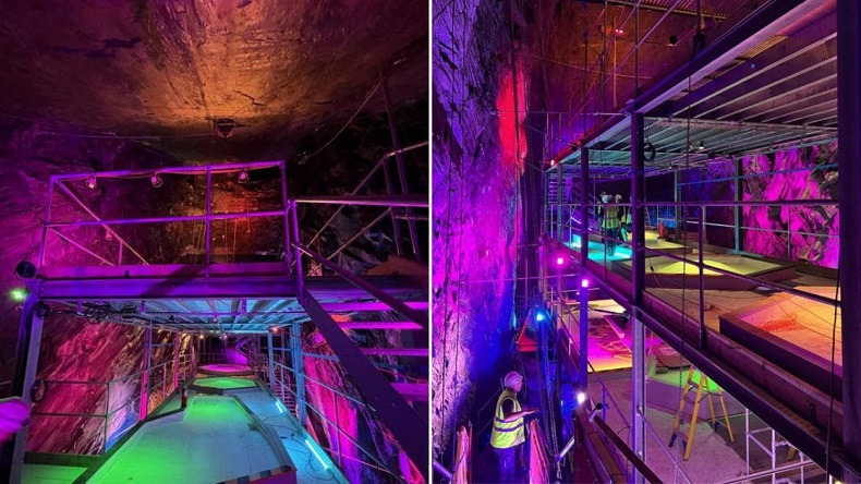 세계 최초 전천후 지하 골프장 개장 VIDEO: Zip World to launch world’s first ...