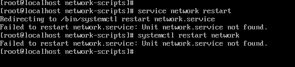 Oracle Linux 8 Service Network Restart 명령어를 찾을 수 없을때