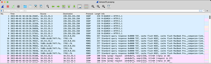 [Tenable CTF] network forensic 심심풀이
