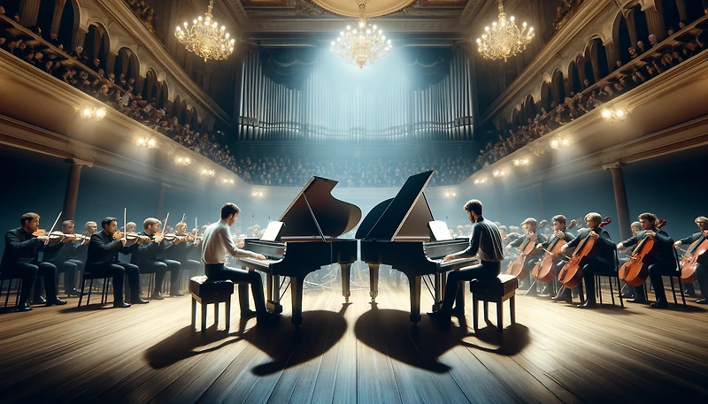 뿔랑, Concerto for Two Pianos and Orchestra in D minor