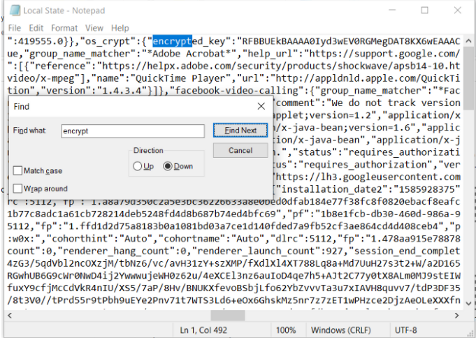 [Chrome] Password Decrypt