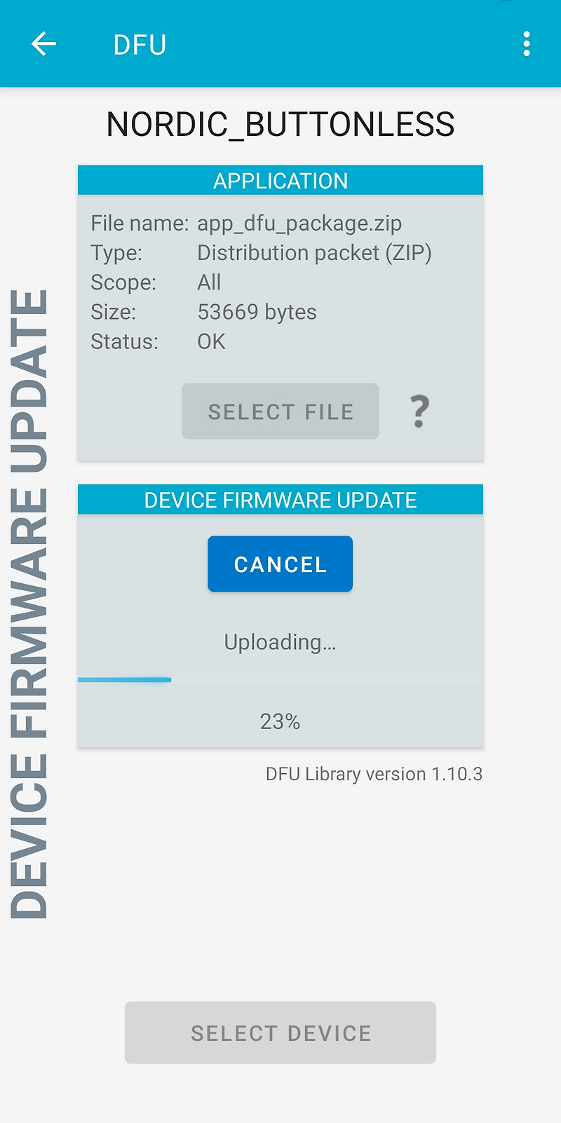 nRF52 BLE 개발하기 - ble_app_buttonless_dfu