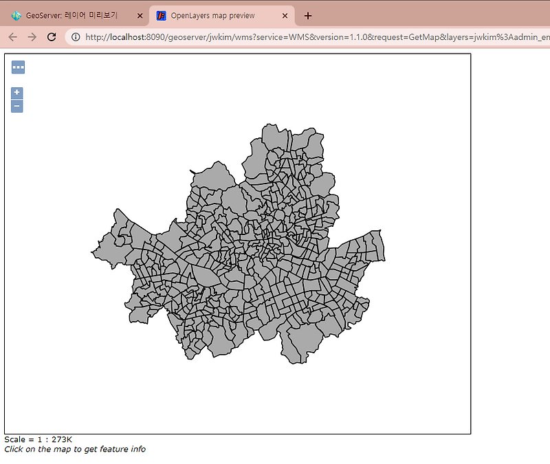 OpenLayers에서 지도위에 레이어 추가하기