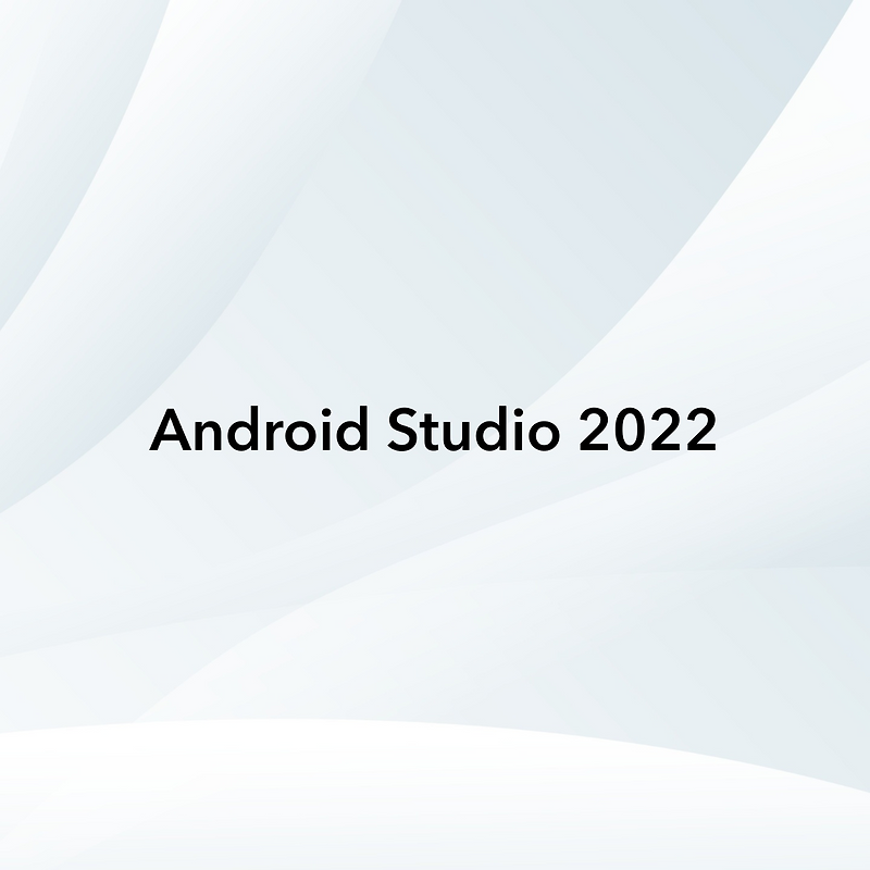 [Android Studio 2022] 버전 확인