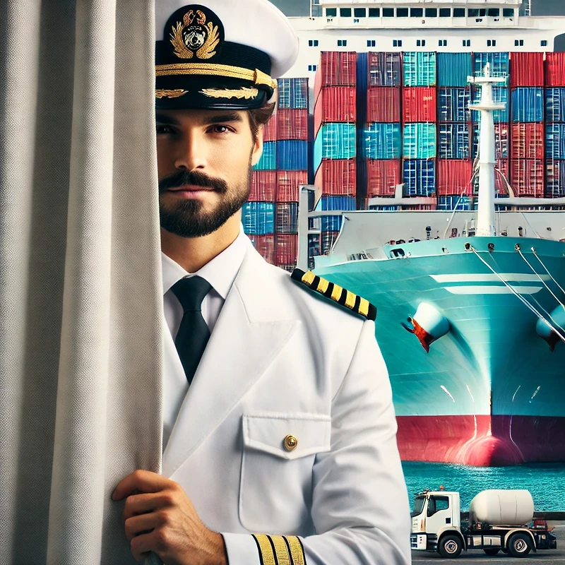 내일을 만드는 어제와 오늘 :: It is certain that the man in curtain is a captain of ...